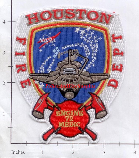Texas - Houston Station 72 Fire Dept Patch – Police And Fire Surplus