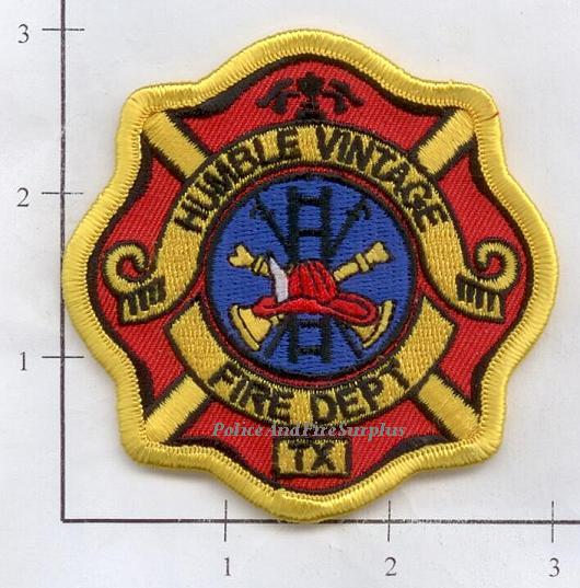 Texas - Humble Fire Dept Patch v1 – Police And Fire Surplus