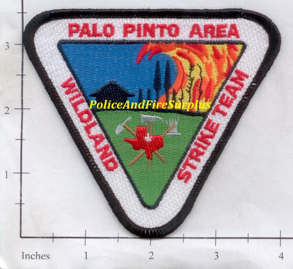 Texas - Palo Pinto Are Wildland Strike Team Fire Dept Patch – Police ...