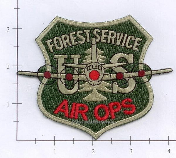 US Forest Service - AIR OPS - Fire Dept Patch v2 – Police And Fire Surplus