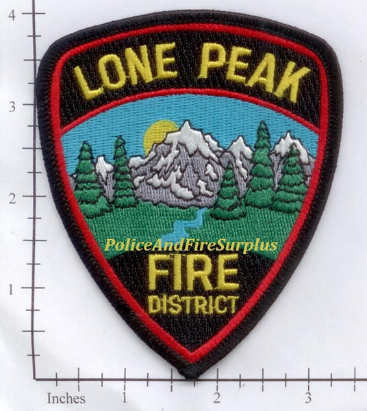 Utah - Lone Peak Fire District Patch v2 – Police And Fire Surplus