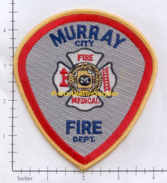 Utah - Murray City Fire Dept Patch – Police And Fire Surplus