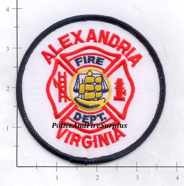 Virginia - Alexandria Fire Dept Patch – Police And Fire Surplus