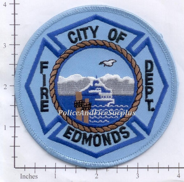 Washington - Edmonds Fire Dept Patch v1 – Police And Fire Surplus