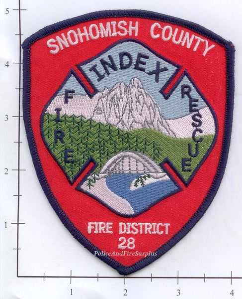 Washington - Index Fire Rescue - Snohomish County Fire District 28 Pat ...