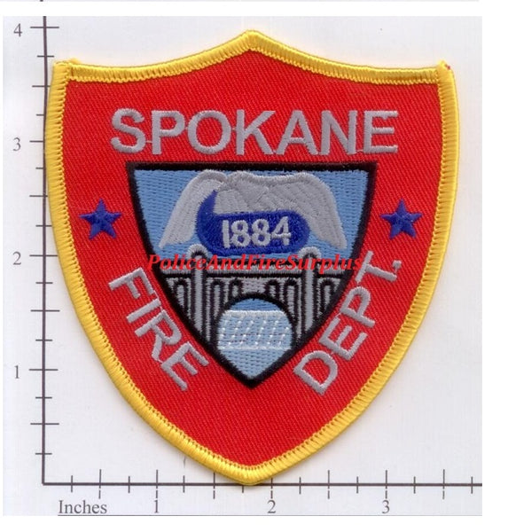 Washington - Spokane Fire Dept Patch v2 – Police And Fire Surplus