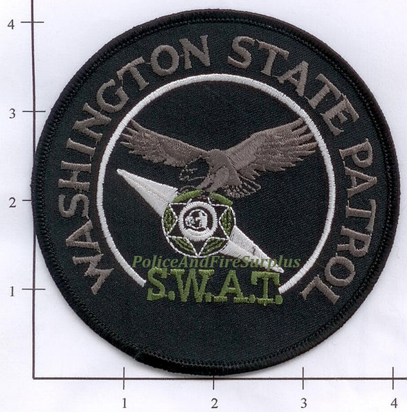 Washington - Washington State Police Dept SWAT Patch – Police And Fire ...