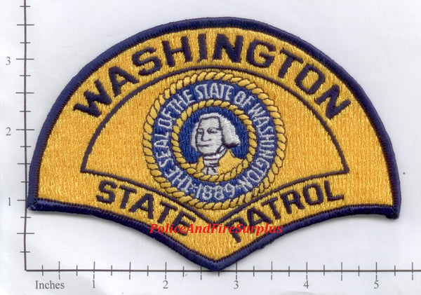Washington - Washington State Police Dept Patch v2 – Police And Fire ...