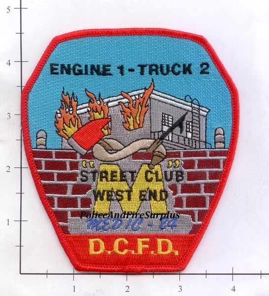 Washington DC - Engine 1 Truck 2 Medic 24 Fire Dept Patch v1 – Police ...