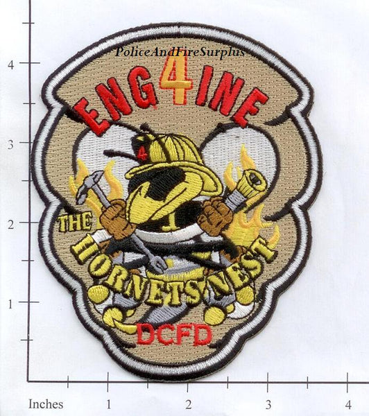 Washington DC - Engine 4 Fire Dept Patch – Police And Fire Surplus