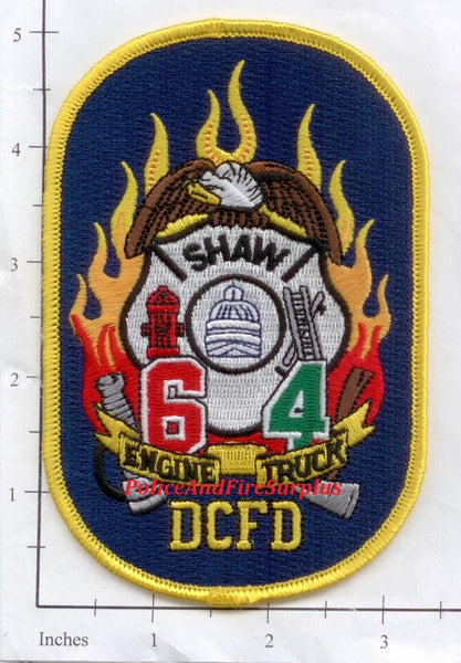 Washington DC - Engine 6 Truck 4 Fire Dept Patch v1 – Police And Fire ...