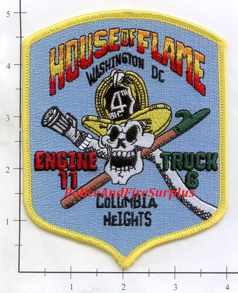 Washington DC - Engine 11 Truck 6 Fire Dept Patch v2 – Police And Fire ...