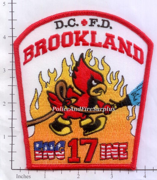 Washington DC - Engine 17 Fire Dept Patch – Police And Fire Surplus