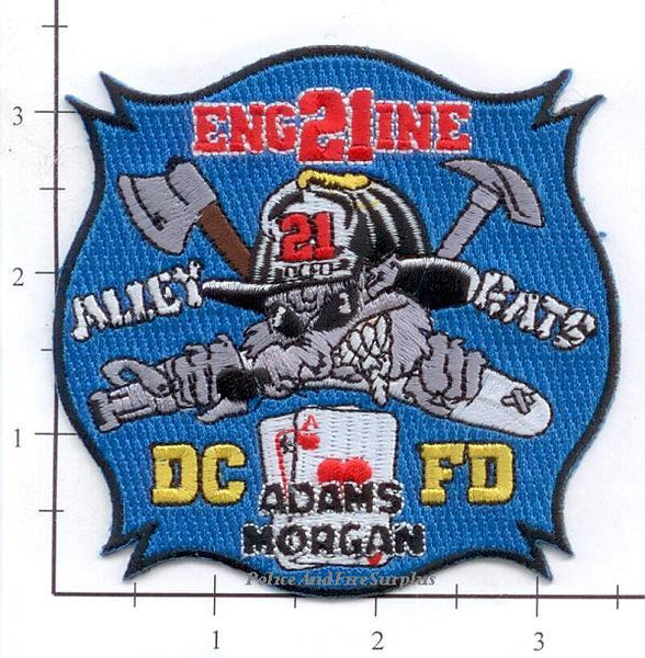 Washington DC - Engine 21 Fire Dept Patch – Police And Fire Surplus