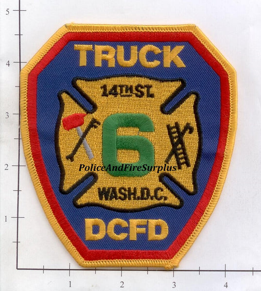 Washington DC - Truck 6 Fire Dept Patch – Police And Fire Surplus