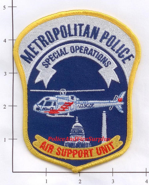 Washington DC - Washington DC Air Support Unit Police Dept Patch ...