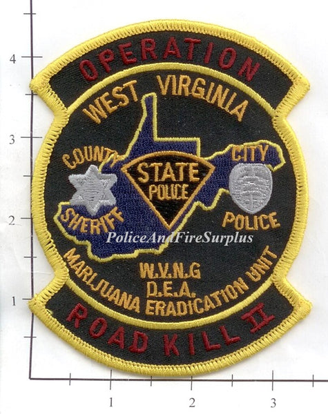 West Virginia - West Virginia State Police Marijuana Eradication Unit ...