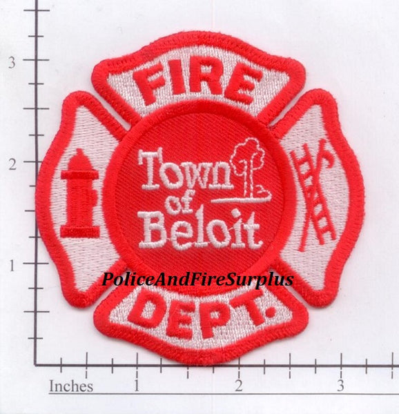 Wisconsin - Beloit Fire Dept Patch – Police And Fire Surplus