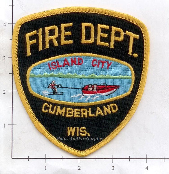 Wisconsin - Cumberland Fire Dept Patch – Police And Fire Surplus