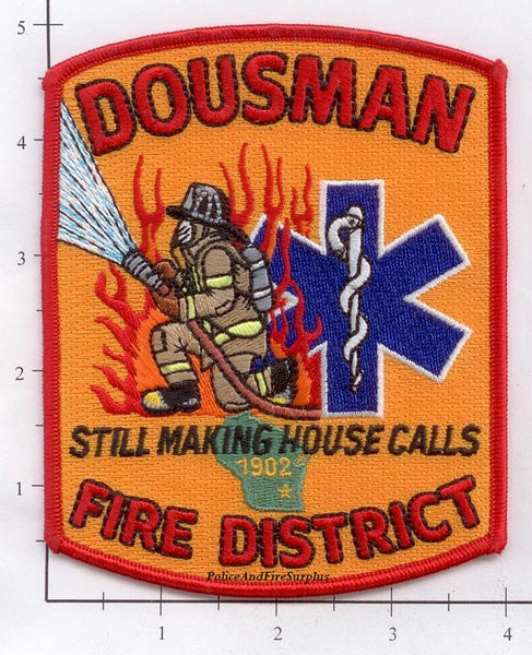 Wisconsin - Dousman Fire District Patch – Police And Fire Surplus