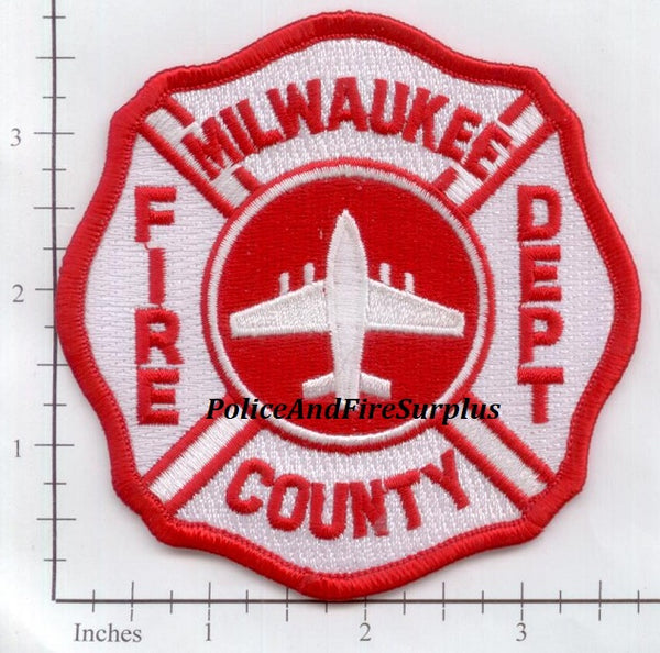 Wisconsin - Milwaukee County Fire Dept Patch – Police And Fire Surplus