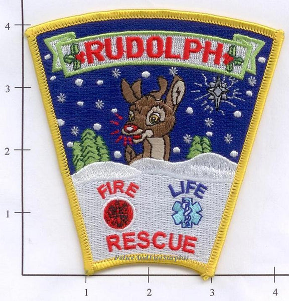 Wisconsin - Rudolph Fire Life Rescue, Fire Dept Patch – Police And Fire ...