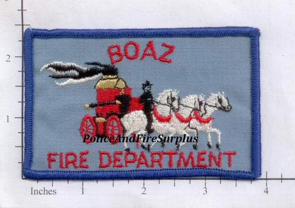 Alabama - Boaz Fire Dept Patch v1 – Police And Fire Surplus