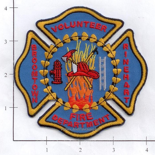Alabama - Broomtown Rinehart Volunteer Fire Dept Patch – Police And ...