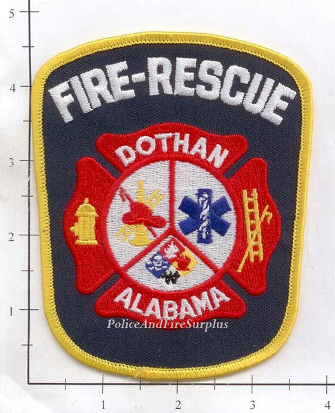 Alabama - Dothan Fire Rescue Patch – Police And Fire Surplus