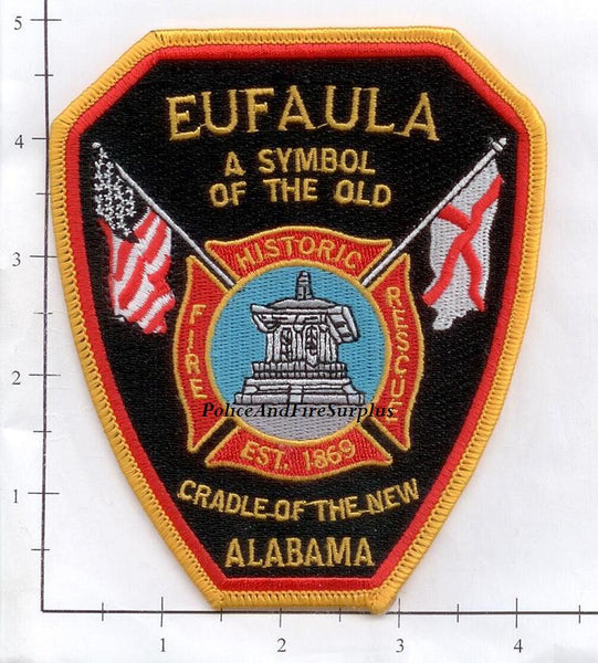 Alabama - Eufala Fire Dept Patch – Police And Fire Surplus