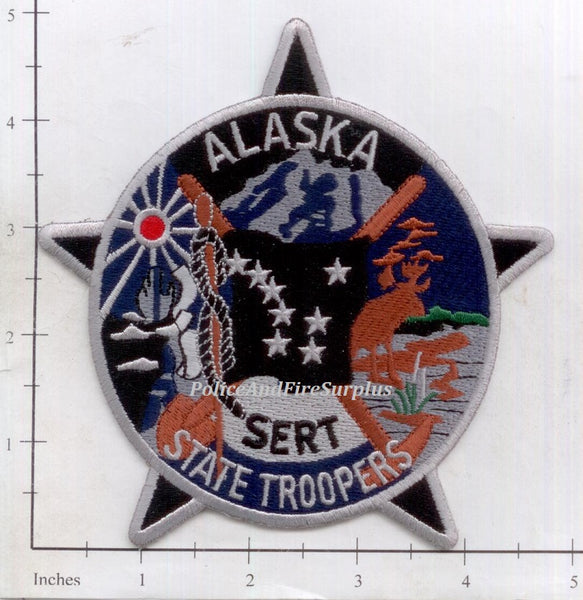 Alaska - Alaska State Trooper Police Patch Special Emergency Response ...