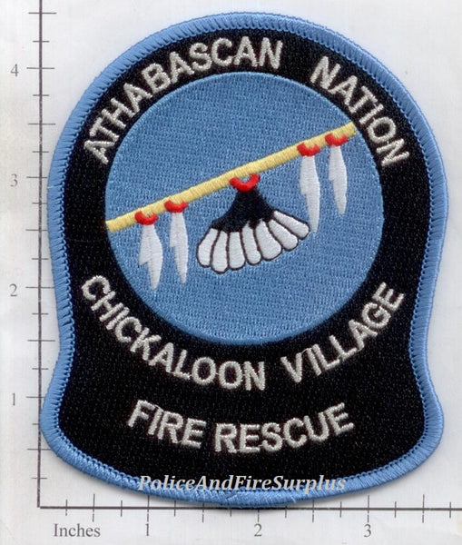 Alaska - Athabascan Nation Chickaloon Village Fire Rescue Patch ...