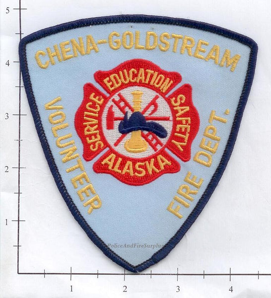 Alaska - Chena Goldstream Volunteer Fire Dept Patch – Police And Fire ...