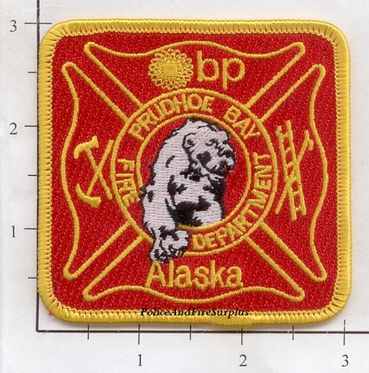 Alaska - Prudhoe Bay Fire Dept Patch v1 – Police And Fire Surplus