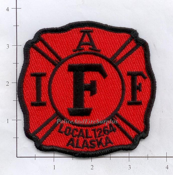 Alaska - Anchorage IAFF Local 1264 Fire Dept Patch – Police And Fire ...