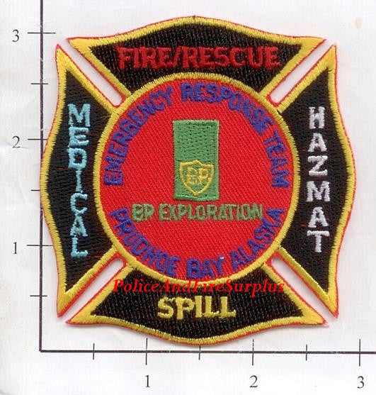 Alaska - Prudhoe Bay Emergency Response Team Fire Dept Patch – Police ...