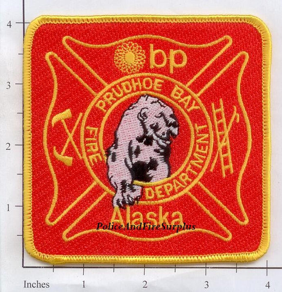 Alaska - Prudhoe Bay Fire Dept Patch v2 – Police And Fire Surplus