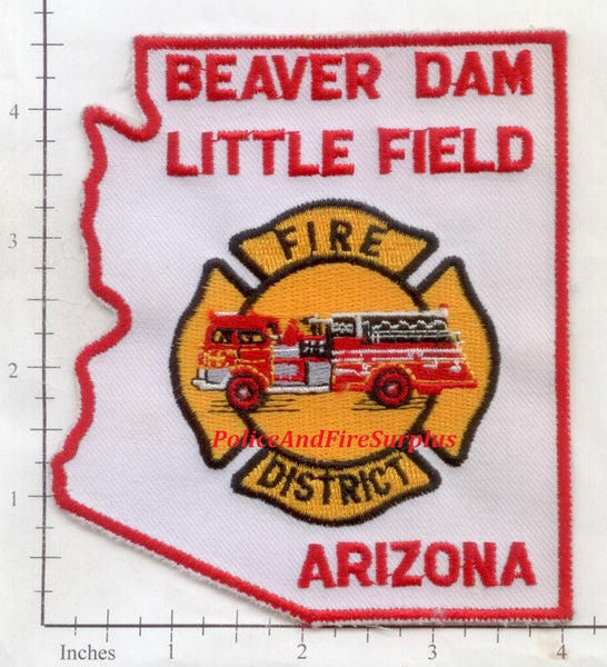Arizona - Beaver Dam Little Field Fire District Patch – Police And Fire ...