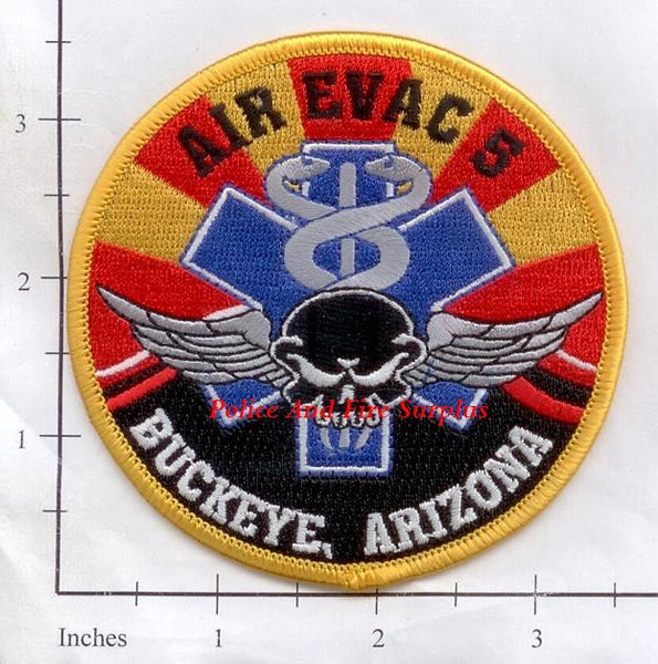 Arizona - Buckeye Air Evac 5 Fire Dept Patch – Police And Fire Surplus