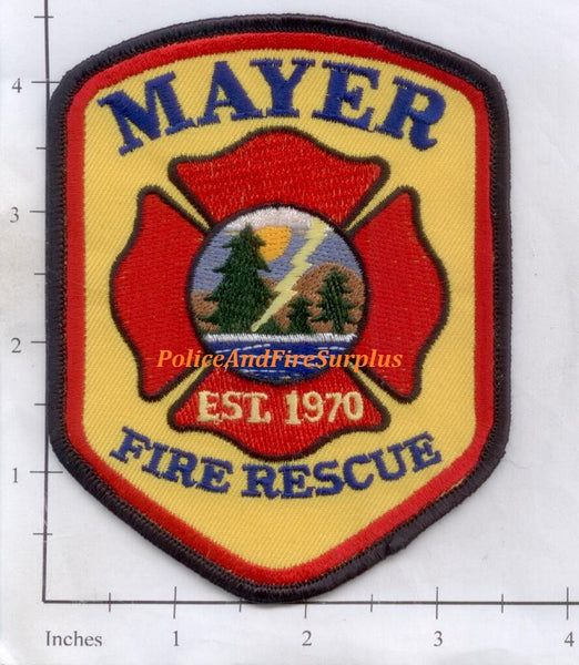 Arizona - Mayer Fire Rescue Patch – Police And Fire Surplus