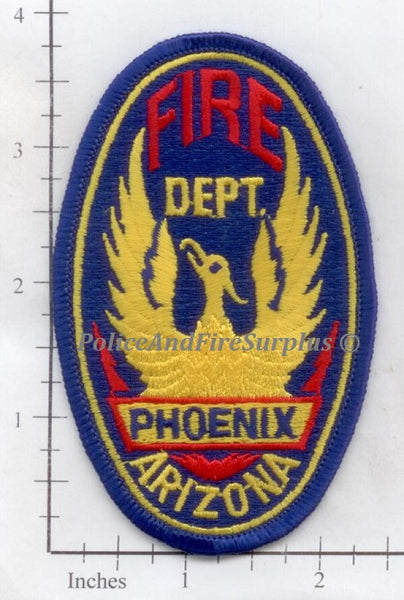 Arizona - Phoenix Fire Dept Patch v5 – Police And Fire Surplus