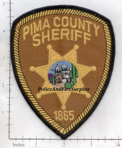 Arizona - Pima County Sheriff Police Dept Patch v2 – Police And Fire ...