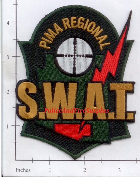 Arizona - Pima Regional SWAT Police Dept Patch – Police And Fire Surplus