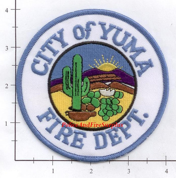 Arizona - Yuma Fire Dept Patch v3 – Police And Fire Surplus