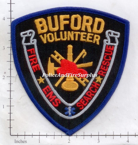 Arkansas - Buford Volunteer Fire Dept Patch – Police And Fire Surplus