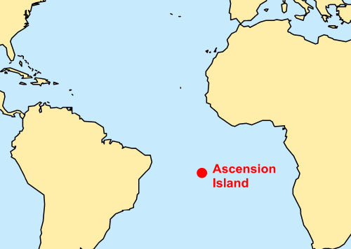 Ascension Island Map