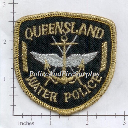 Australia - Queensland Water Police Patch – Police And Fire Surplus