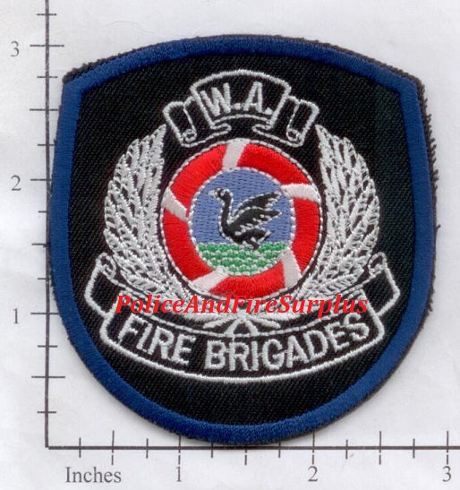 Australia - Western Australia Fire Brigades Patch – Police And Fire Surplus