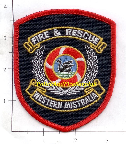 Australia - Western Australia Fire And Rescue Patch – Police And Fire ...