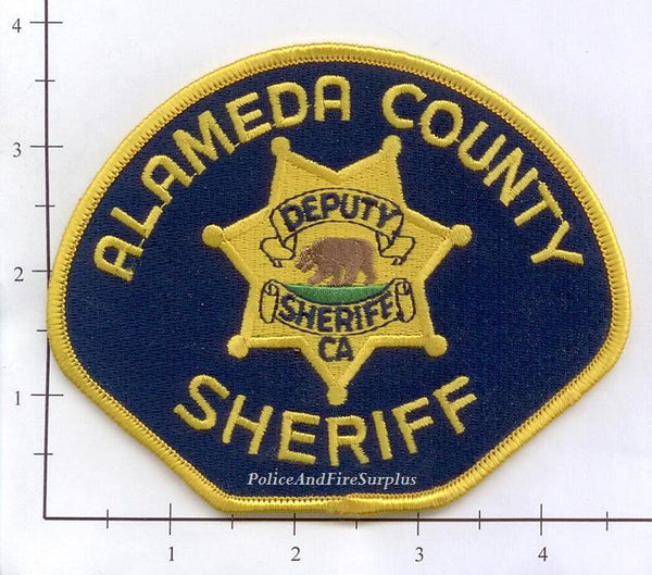 California - Alameda County Sheriff Police Dept Patch – Police And Fire ...